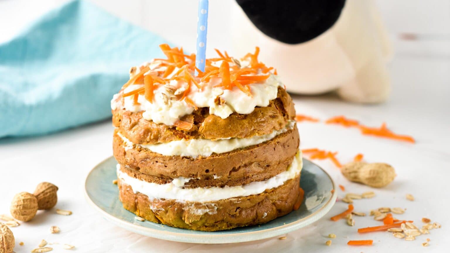 Pumpkin Dog Cake - Busy Little Kiddies
