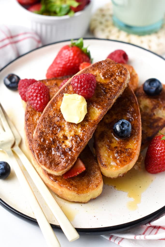 Ciabatta French Toast - Busy Little Kiddies (BLK)