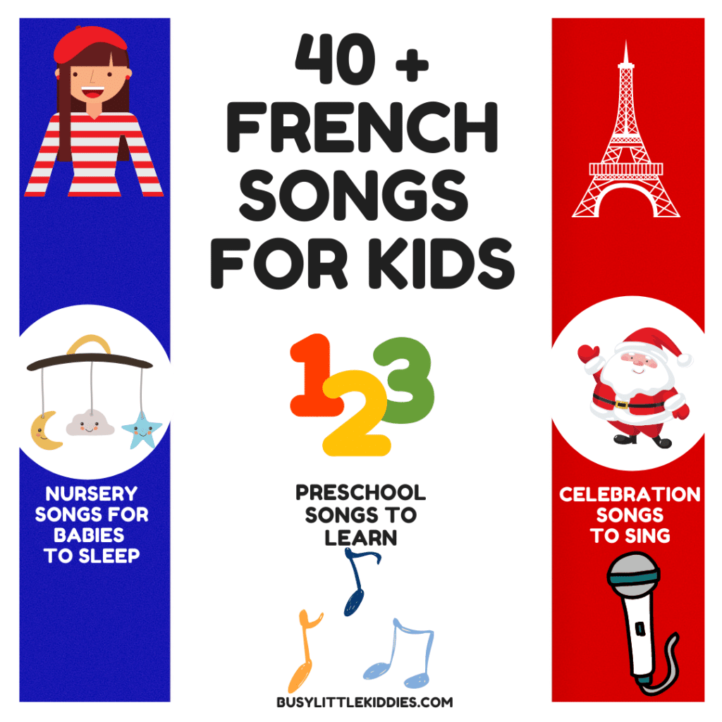 40+ French Songs for Kids - Busy Little Kiddies (BLK)