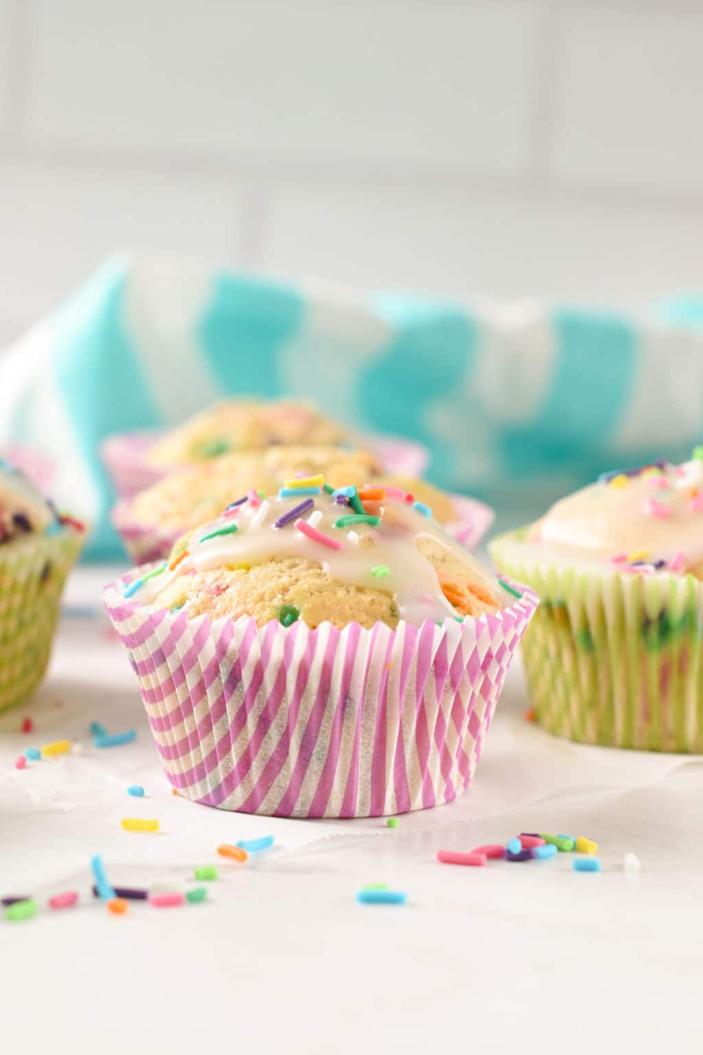 Funfetti Muffins (No Eggs, No Dairy) - Busy Little Kiddies (BLK)