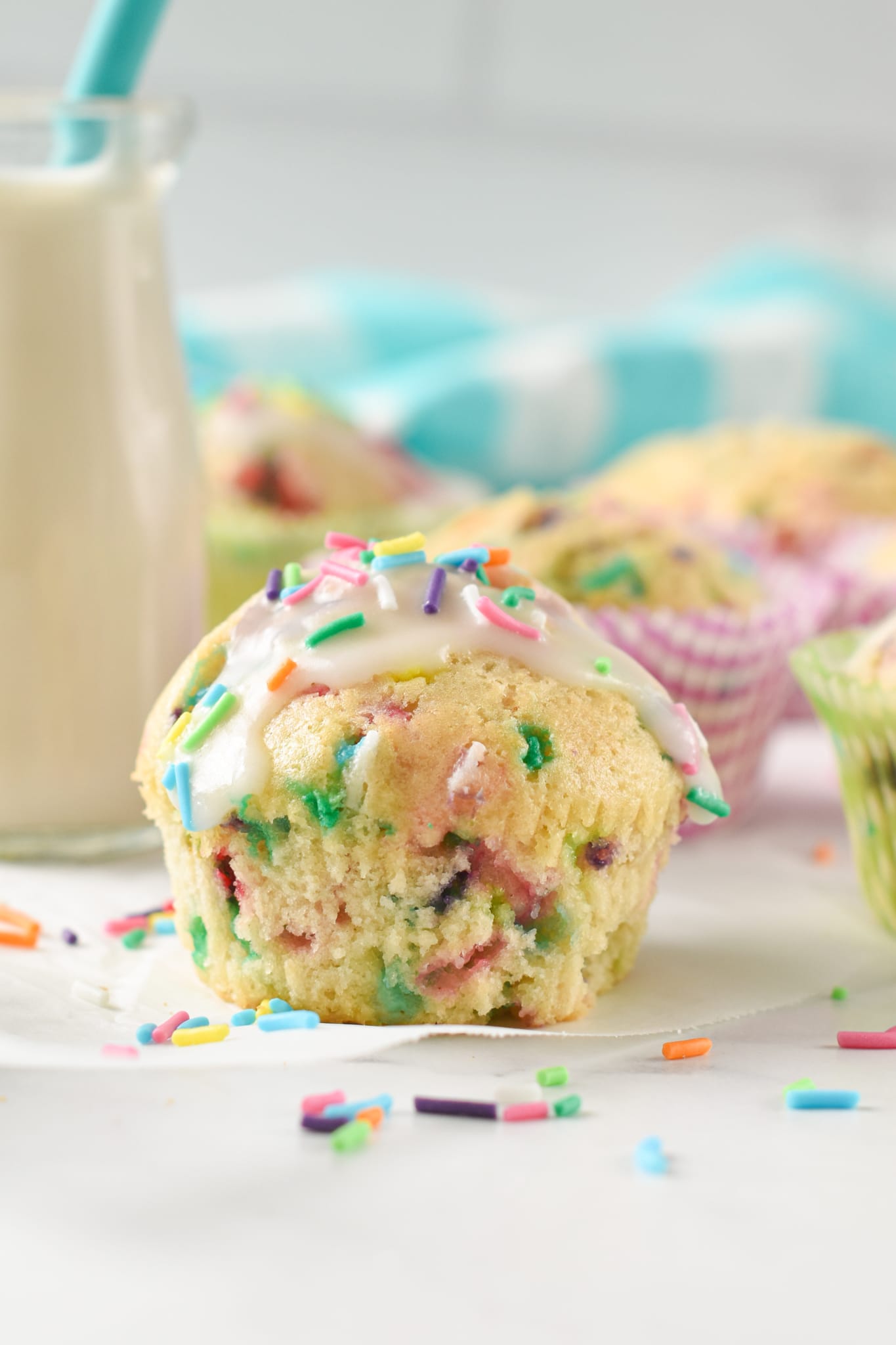 Funfetti Muffins (No Eggs, No Dairy) - Busy Little Kiddies (BLK)