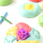 Homemade Playdough without Salt, no cooking required! - Busy Little ...